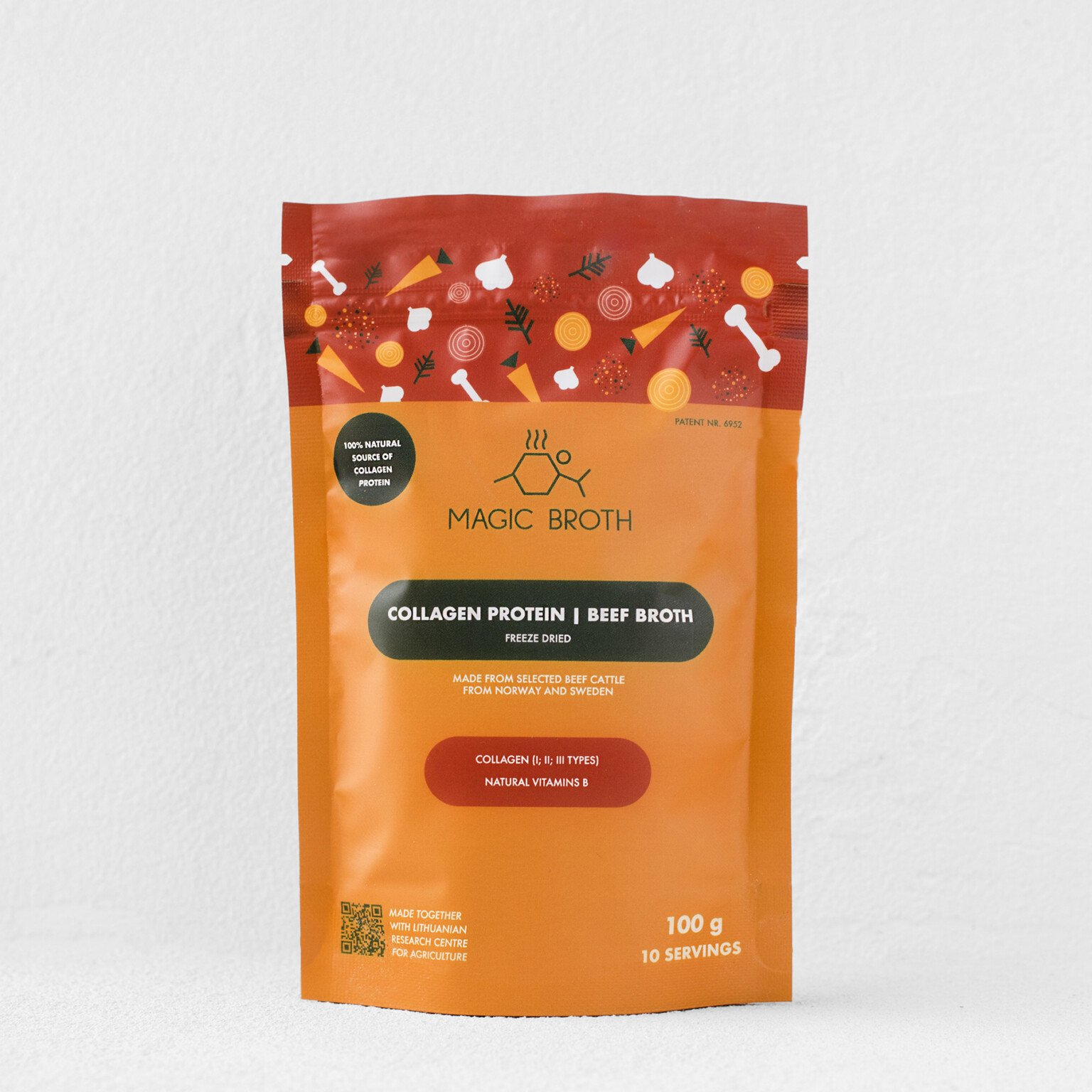 COLLAGEN PROTEIN | BEEF BROTH – 100g - Magic Broth